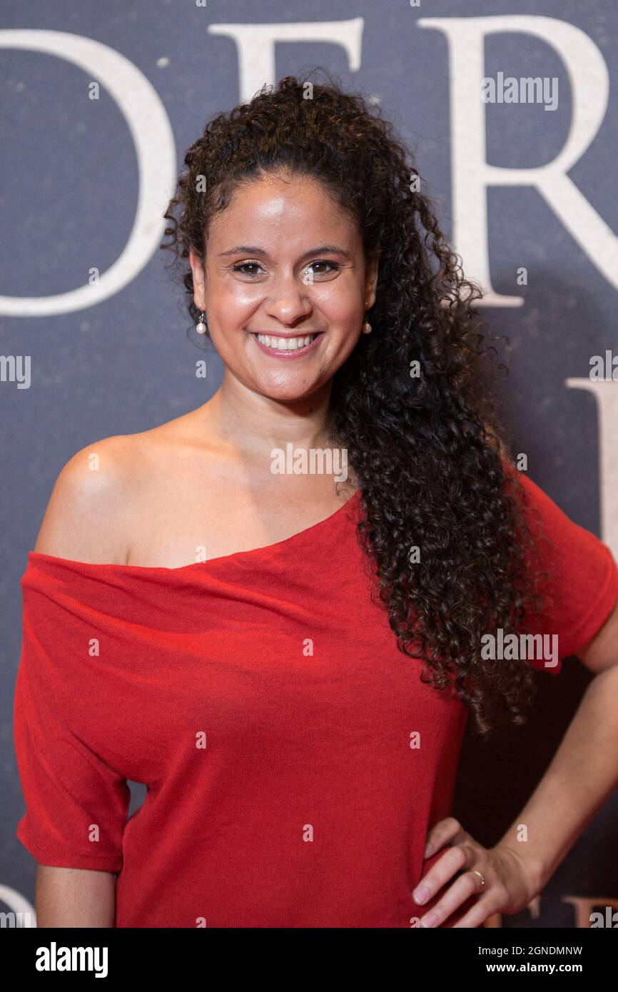 Paris, France. 24th Sep, 2021. Cerise Calixte attend the 'Le Dernier ...