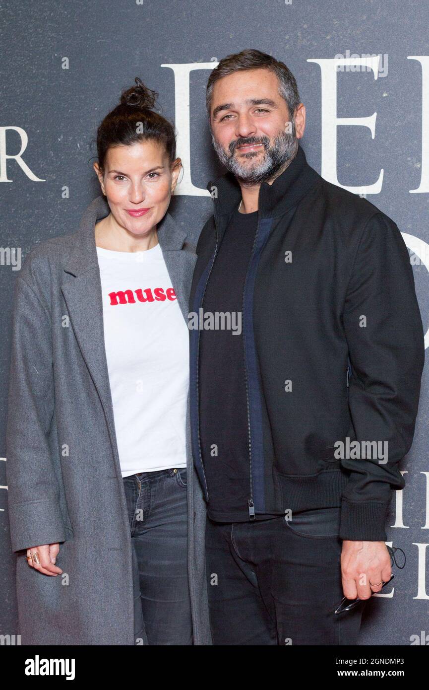 Paris, France. 24th Sep, 2021. Olivier Nakache and his wife Jezabel ...