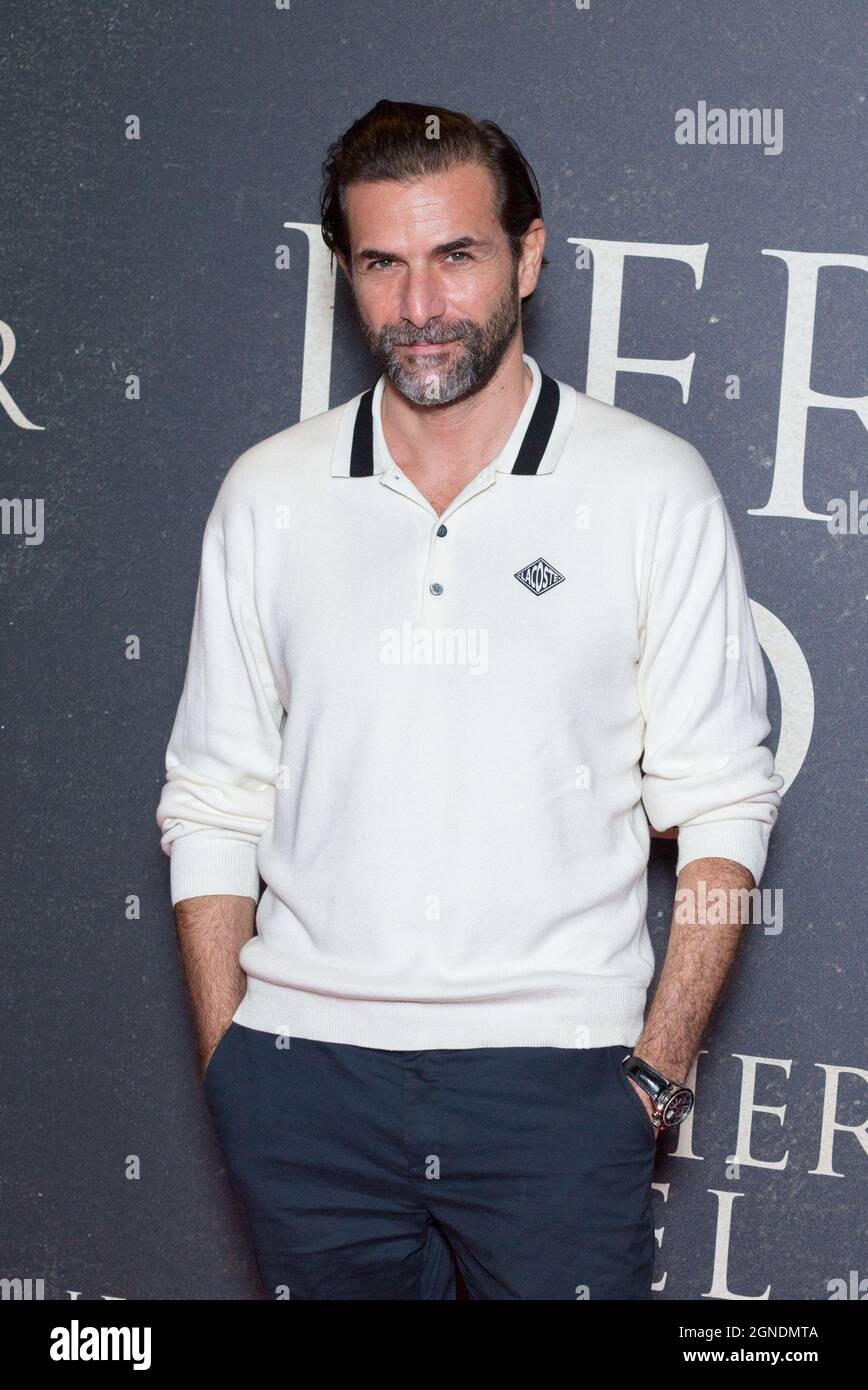 Paris, France. 24th Sep, 2021. Gregory Fitoussi attend the 'Le Dernier ...