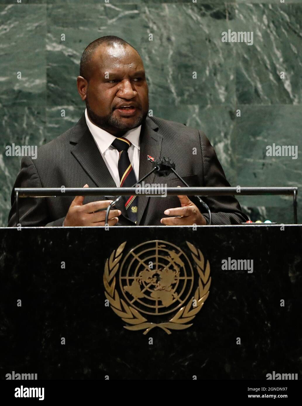 James marape hi-res stock photography and images - Alamy