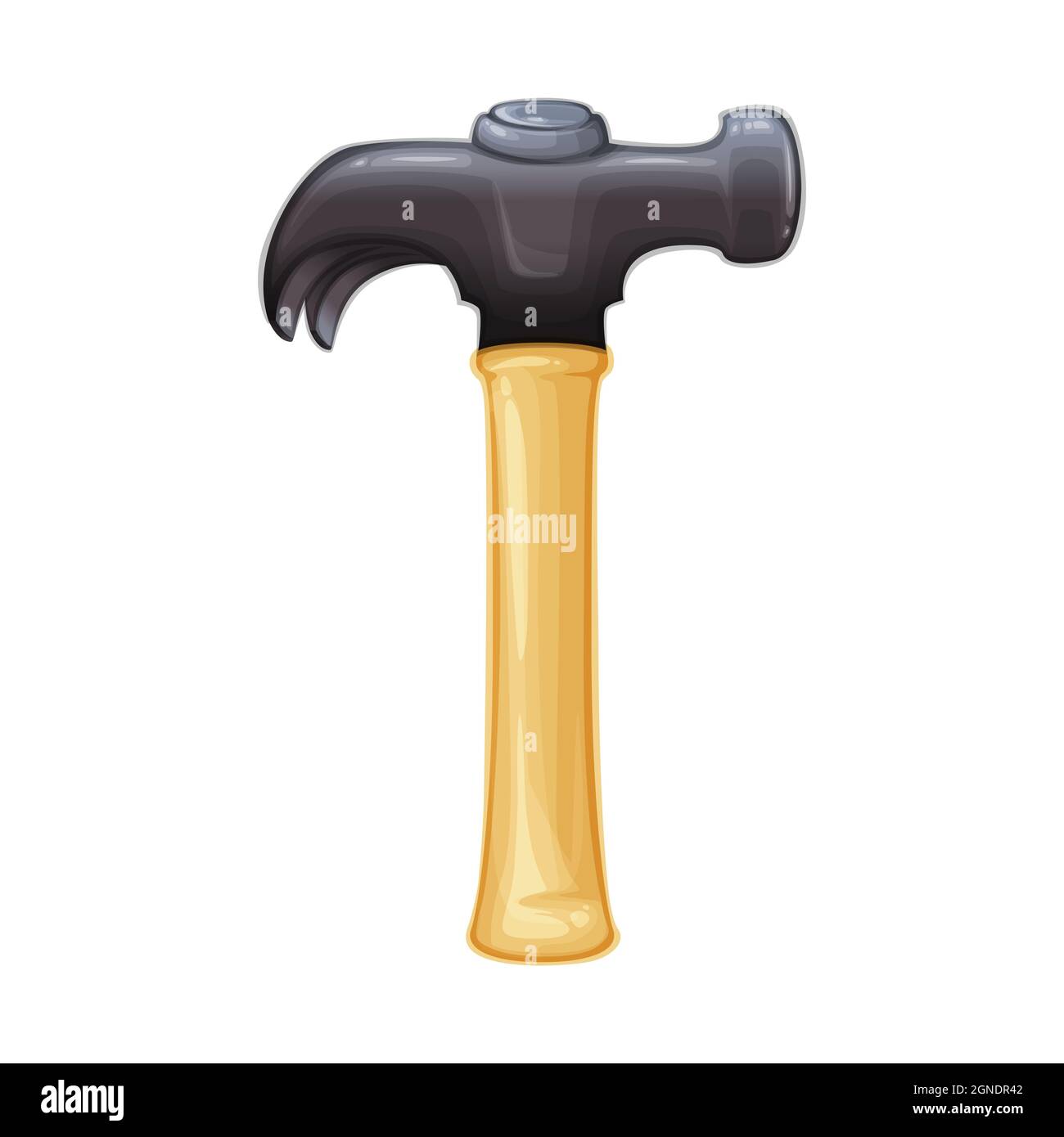 illustration of a nice and beautiful hammer Stock Photo - Alamy