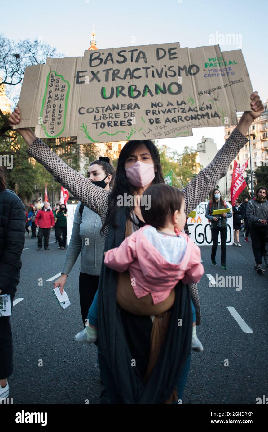 Buenos Aires, Argentina. 24th Sep, 2021. (9/24/2021) Environmental ...