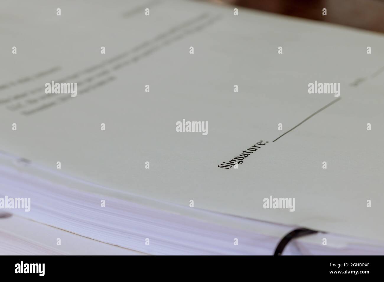 Official paper hi-res stock photography and images - Alamy