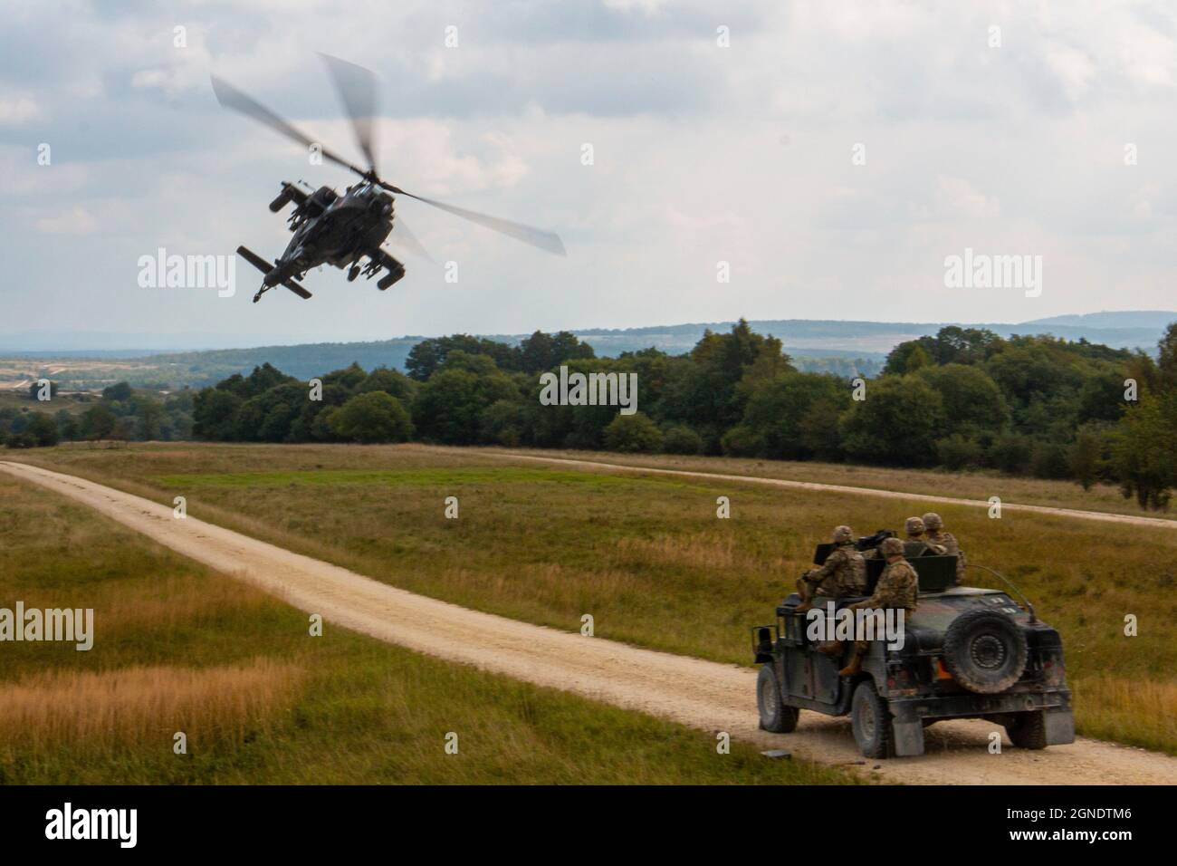 U.S. Army Soldiers assigned to 1-3rd Attack Battalion, 12th Combat ...