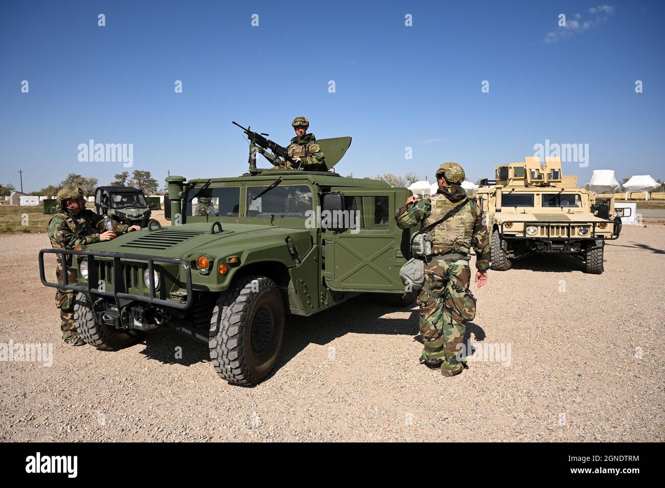 Defenders with the 75th Security Forces Squadron, prepare to conduct ...