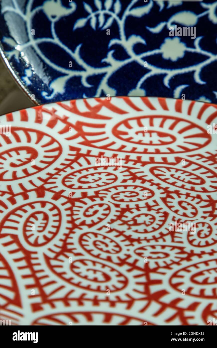 Two beautiful art plates hi-res stock photography and images - Alamy