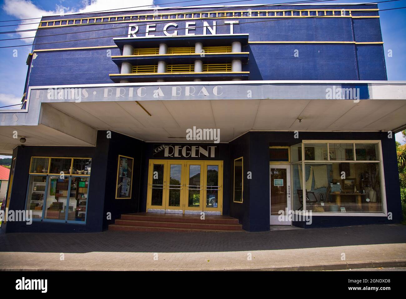 Helensville Regent Cinema Stock Photo - Alamy