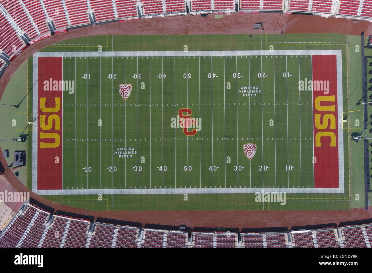 Los Angeles, USA. 24th Sep, 2021. An aerial view of the Southern ...