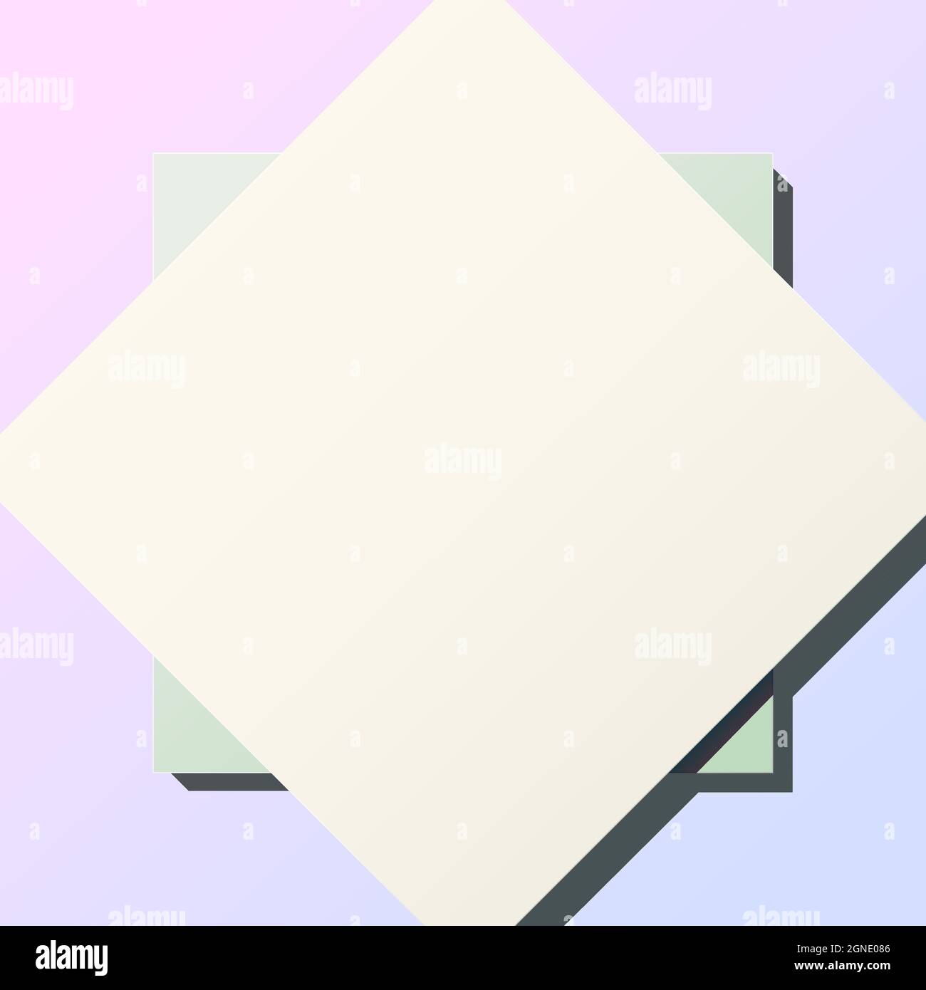 Top down view to podium for ad of product. 3d background. Studio for ...