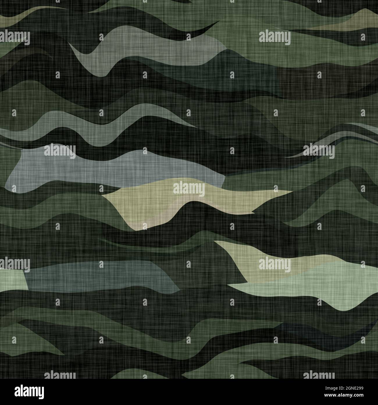 Camouflage dark underbrush wood style texture material. Seamless ...
