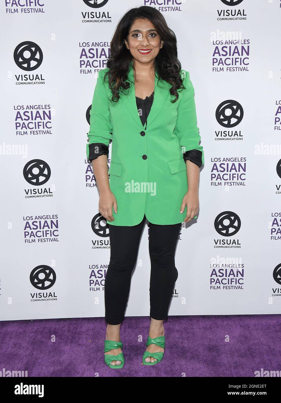 Los Angeles, USA. 24th Sep, 2021. Aizzah Fatima arrives at the 2021 Los ...