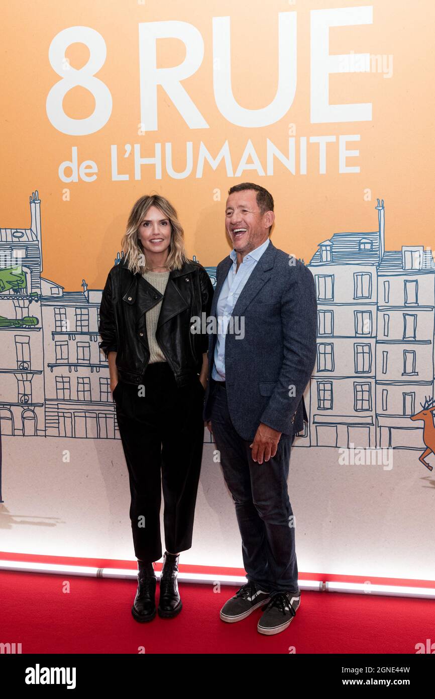 Vitry-en-Artois, France. 24th Sep, 2021. Dany Boon (R.), French actor ...