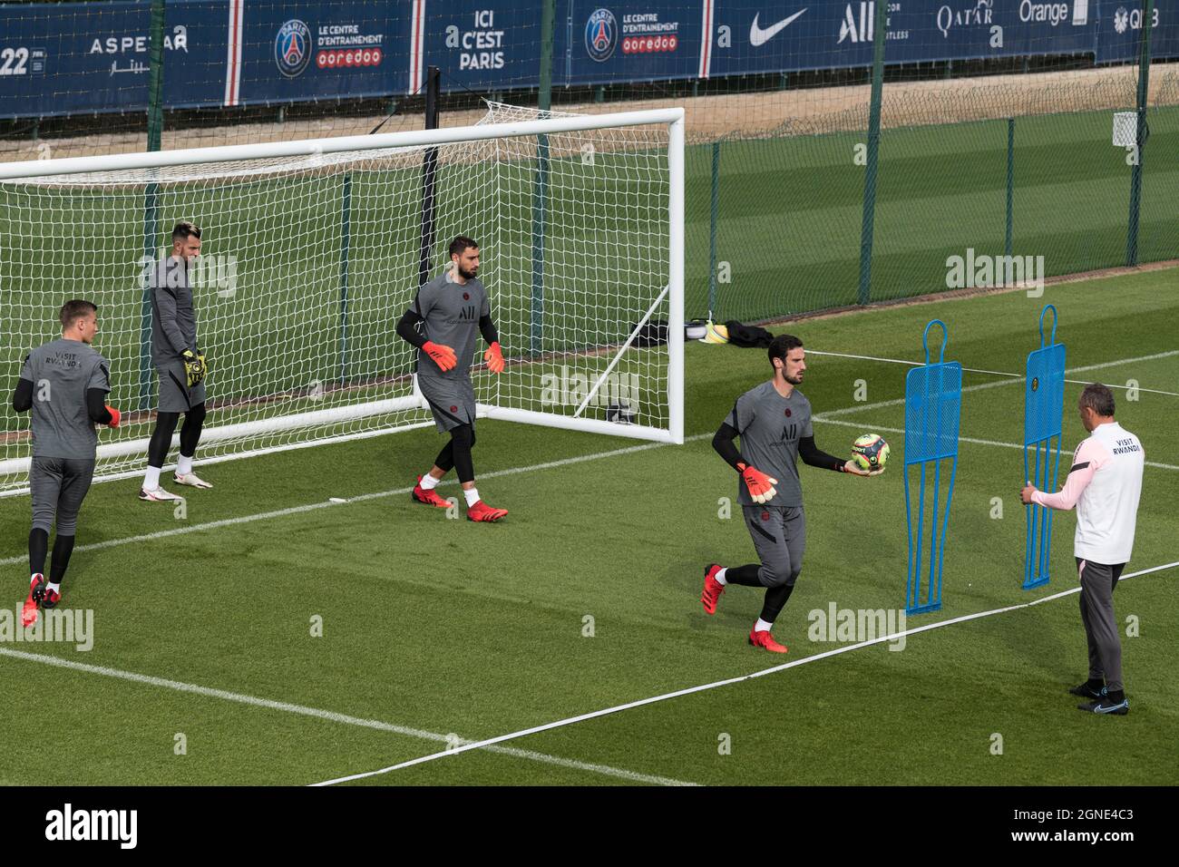 Paris, France. 24th Sep, 2021. From left to right : Denis Franchi ...