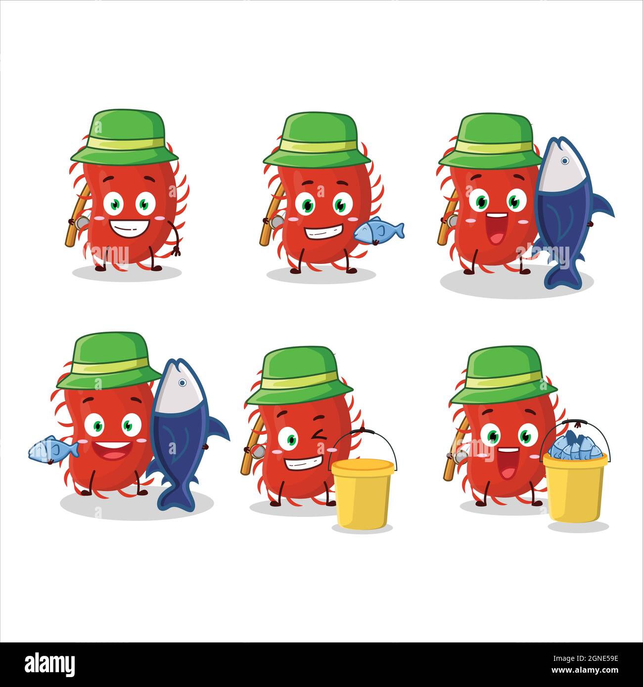 Parasite fish Stock Vector Images - Alamy