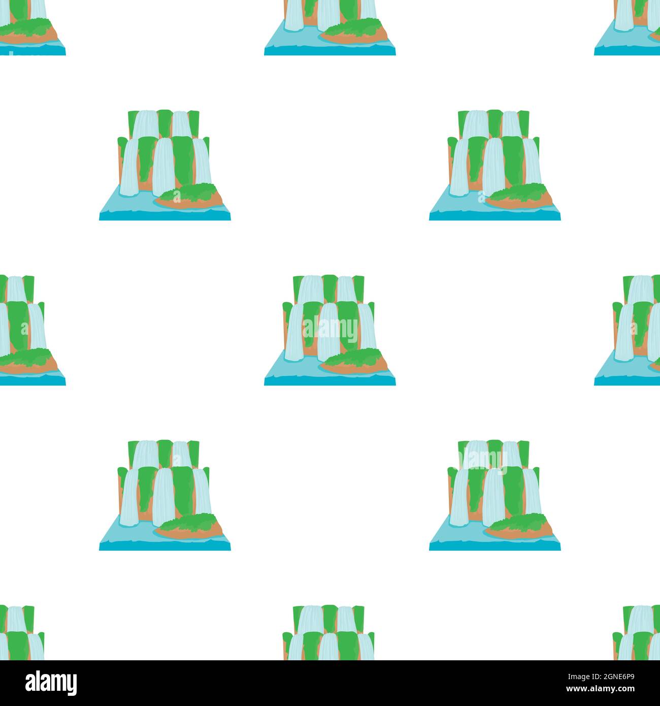 Waterfall pattern seamless background texture repeat wallpaper ...