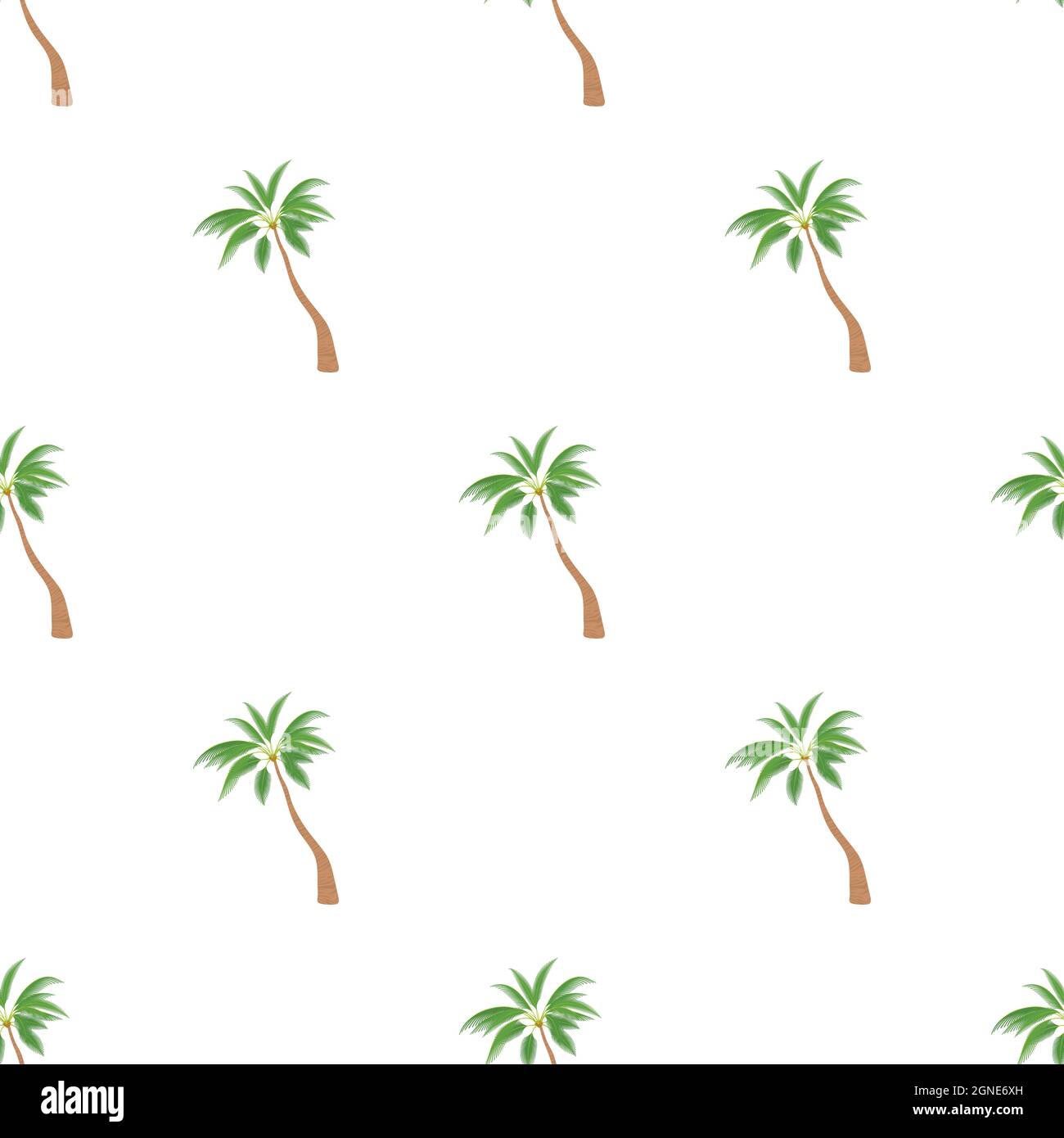 Sloped palm tree pattern seamless background texture repeat wallpaper ...