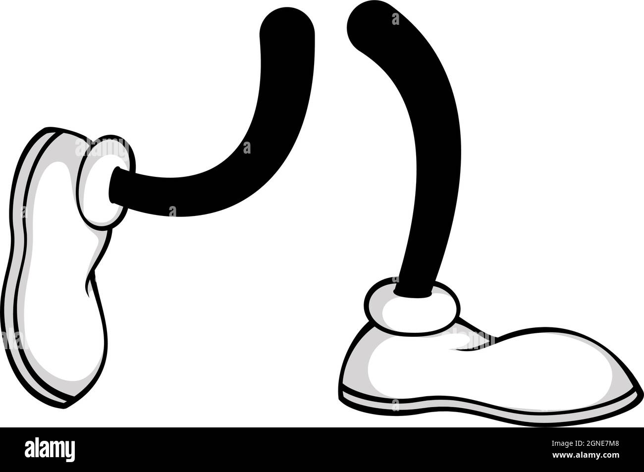 Stepping in Stock Vector Images - Alamy