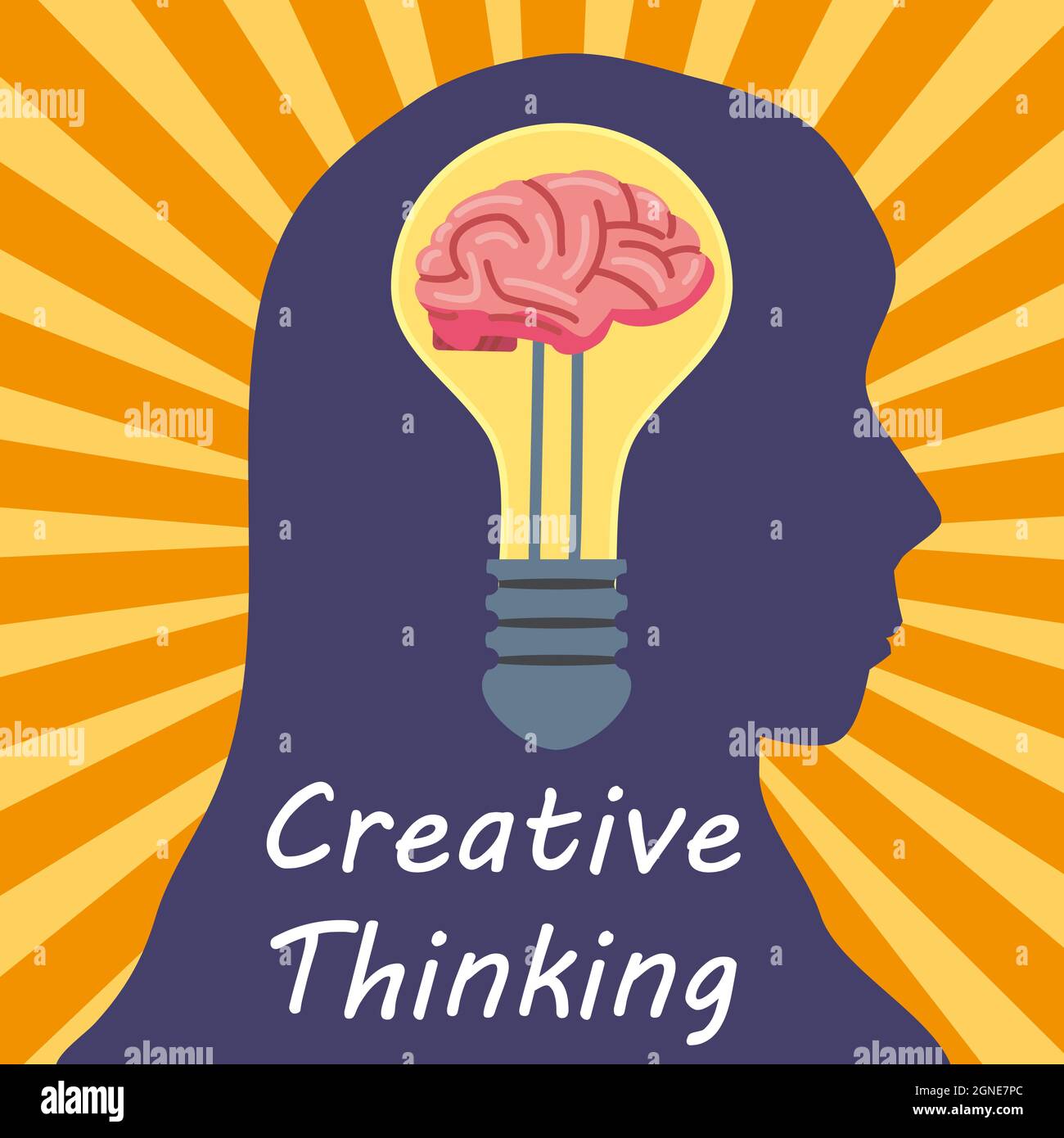 Light Bulb Creative Thinking Logo symbol brain inside. Head woman ... Light Bulb Creative Thinking Logo symbol brain inside. Head woman ...