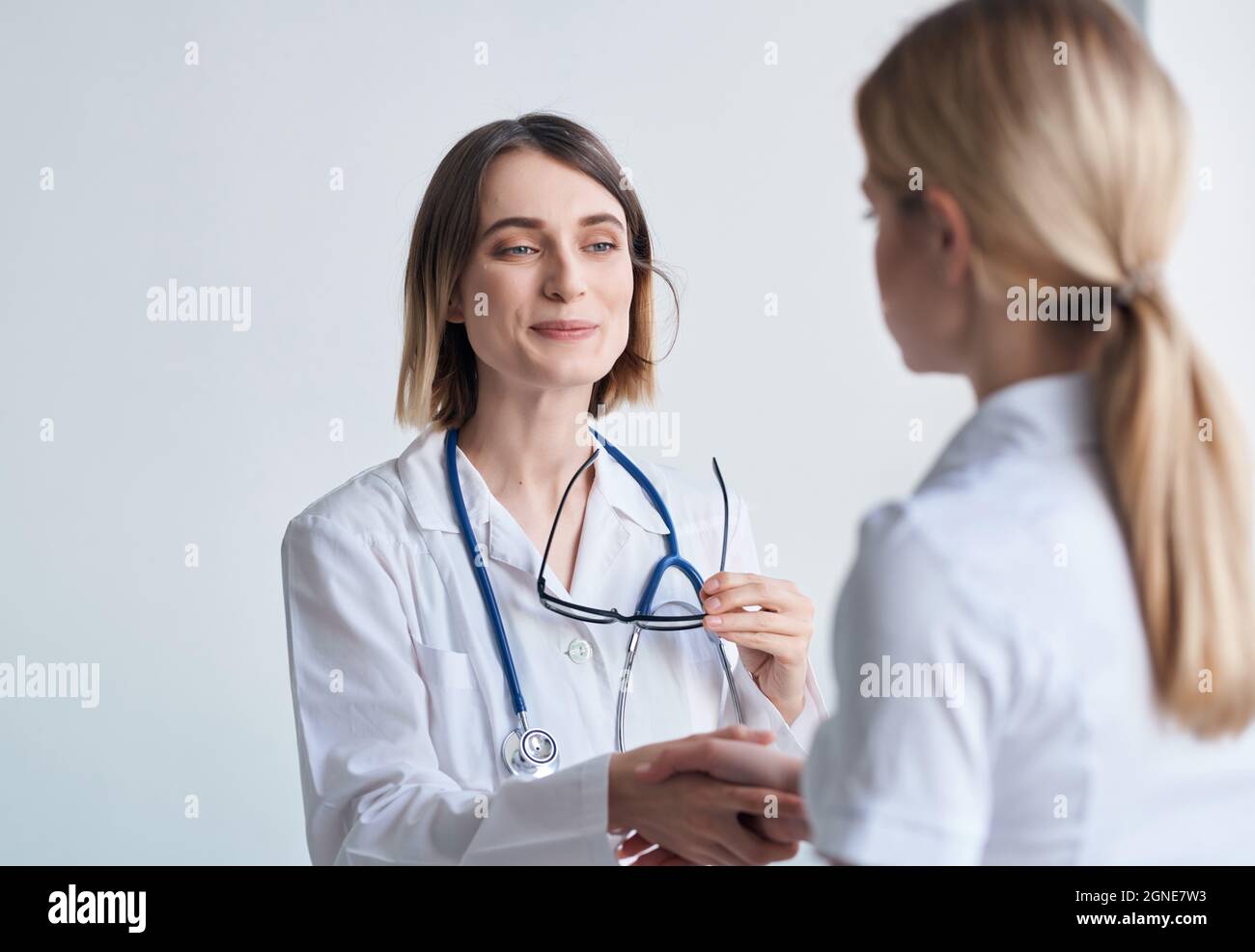 Doctor stethoscope healing procedures hi-res stock photography and ...