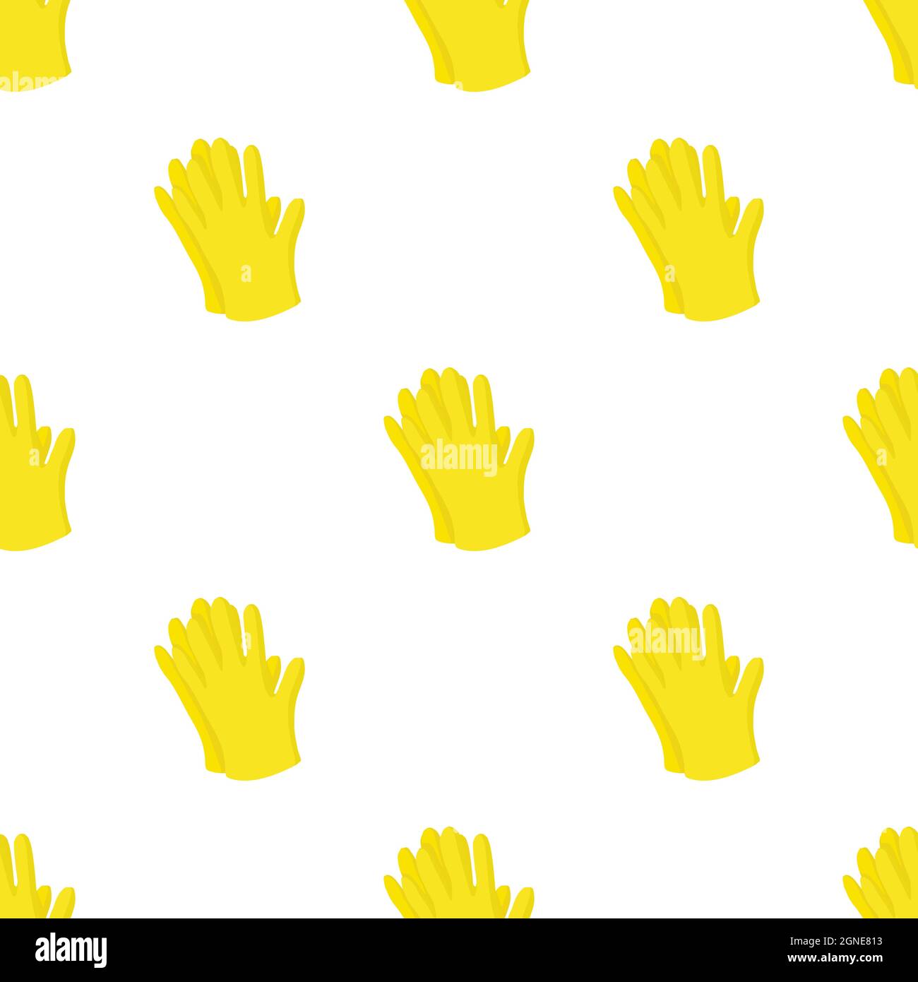 Garden gloves pattern seamless background texture repeat wallpaper ...