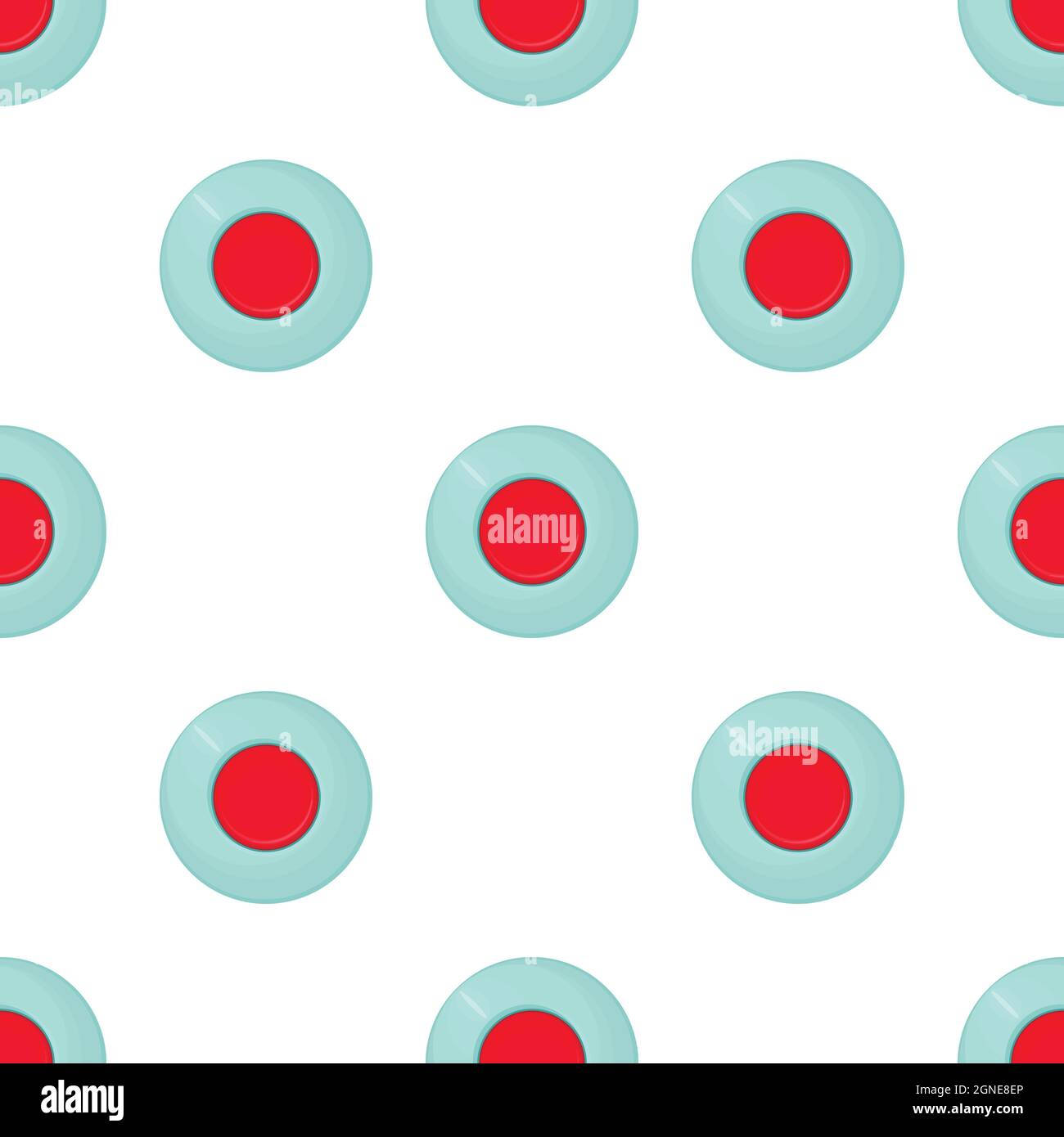 Red round button pattern seamless background texture repeat wallpaper ...