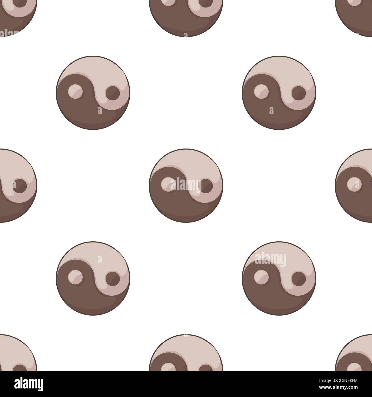 Ying yang pattern seamless background texture repeat wallpaper ...