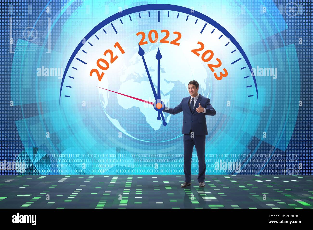 Concept of the new year of 2022 Stock Photo - Alamy