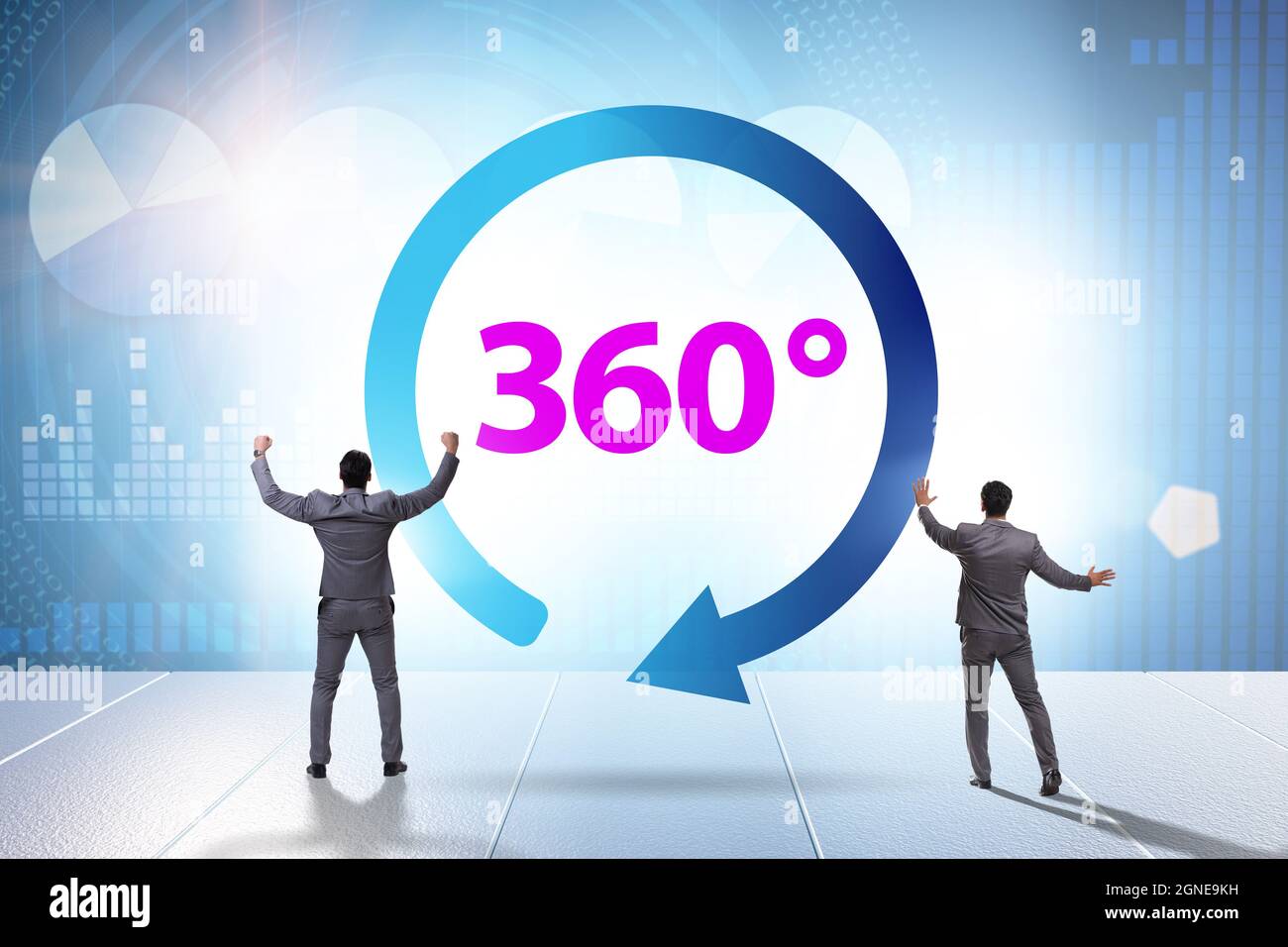 360 degree customer view for the marketing purposes Stock Photo - Alamy