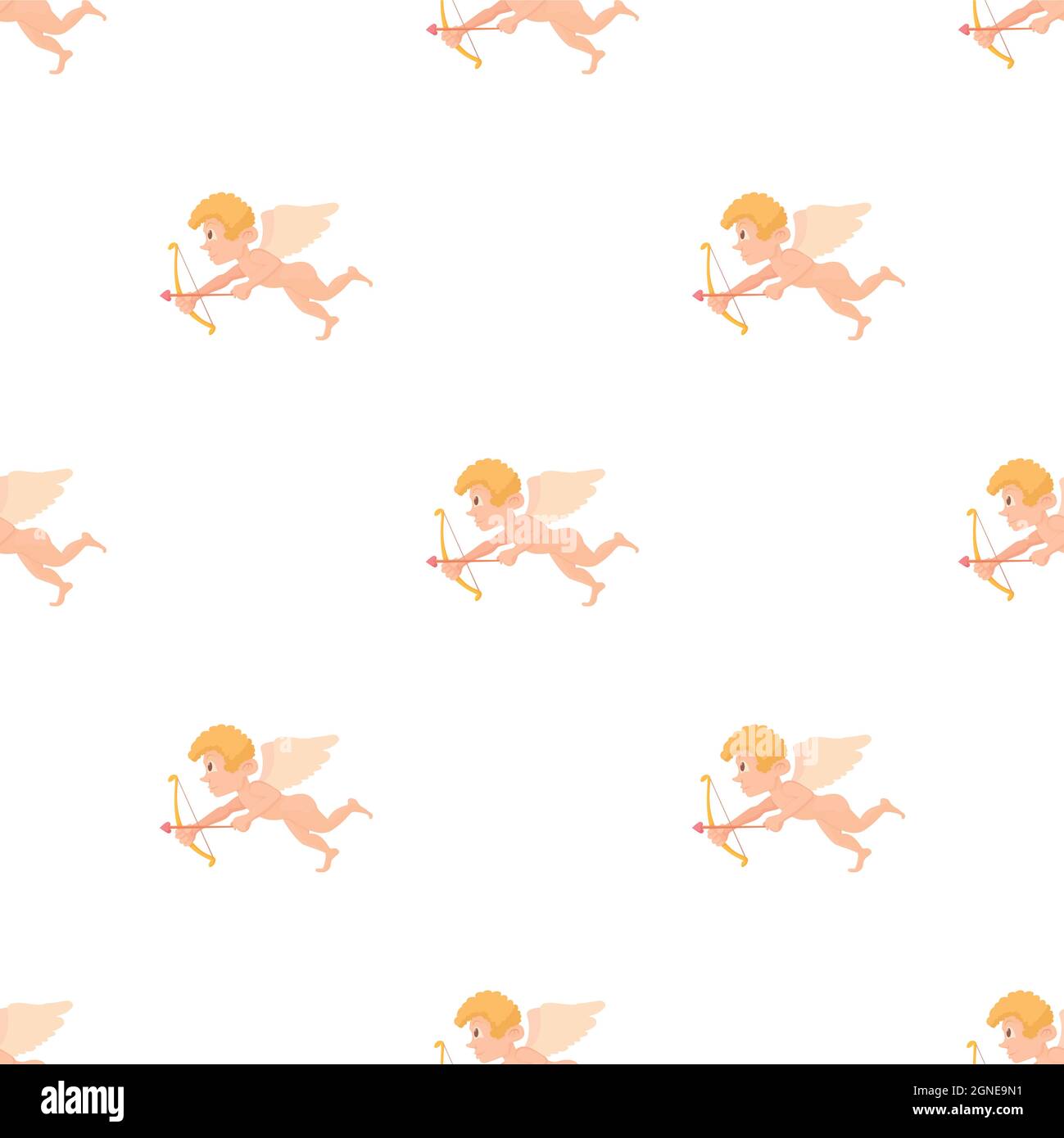 Cupid pattern seamless background texture repeat wallpaper geometric ...