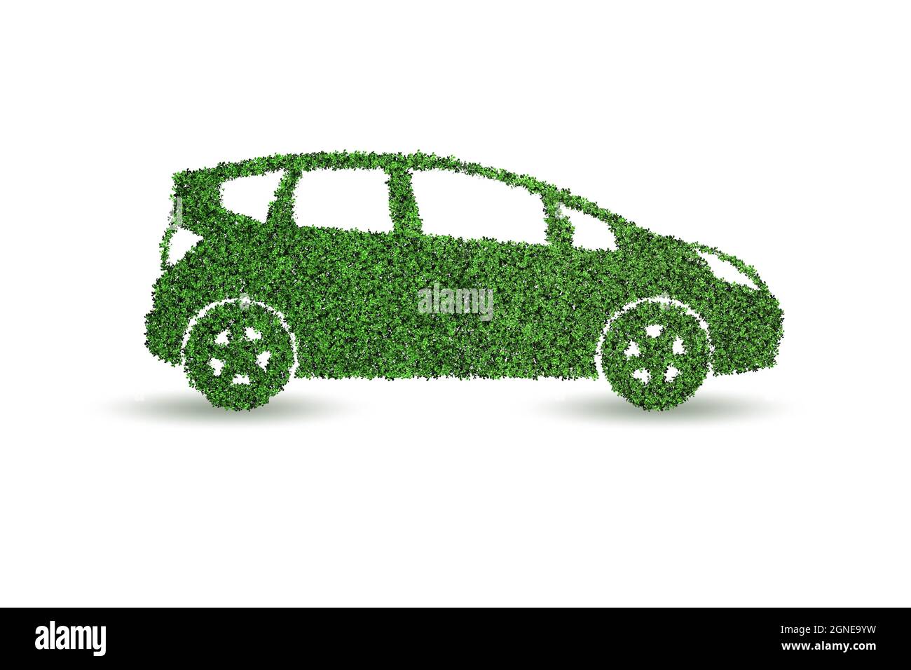 Concept of the ecological electric car Stock Photo - Alamy