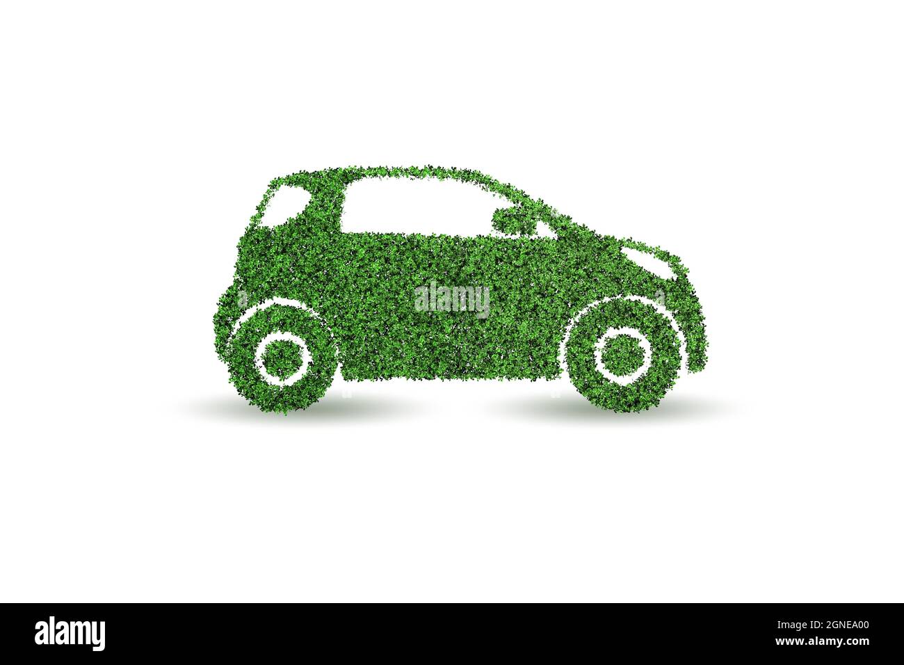Concept of the ecological electric car Stock Photo - Alamy