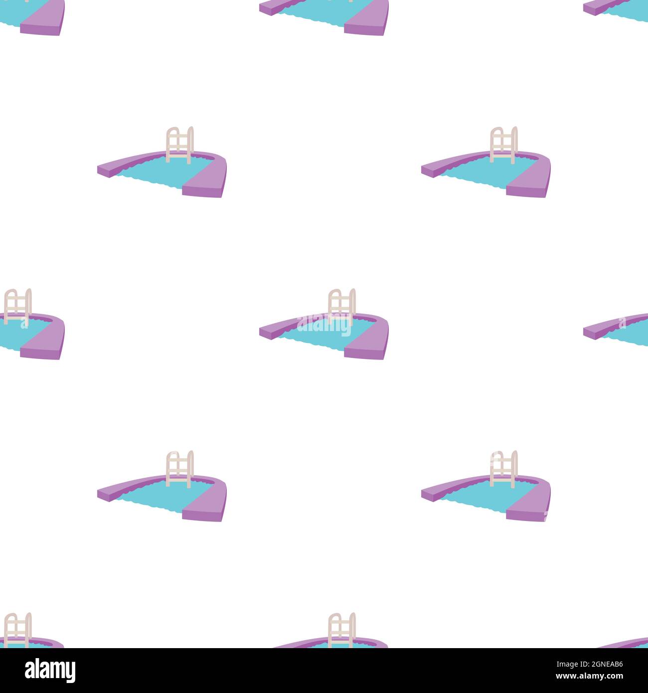 Pool pattern seamless background texture repeat wallpaper geometric ...