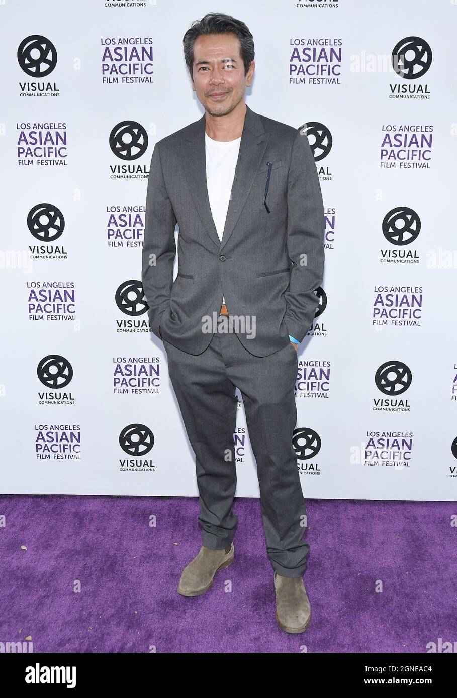Jake Macapagal arrives at the 2021 Los Angeles Asian Pacific Film ...