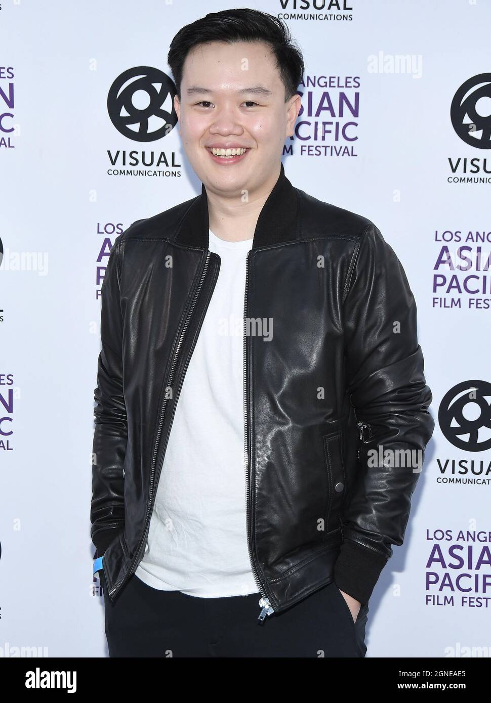 Ernest Lesmana arrives at the 2021 Los Angeles Asian Pacific Film ...