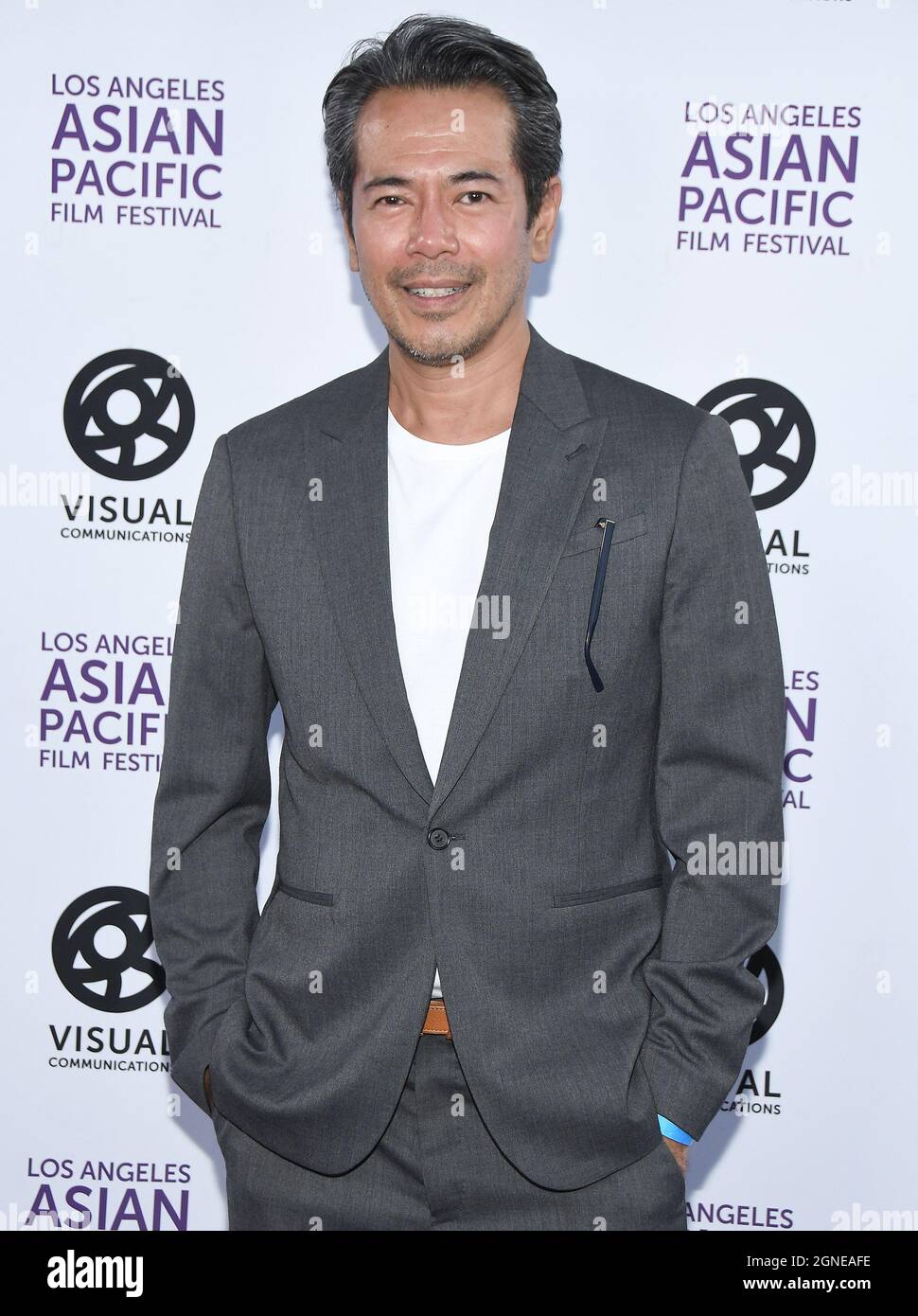Jake Macapagal arrives at the 2021 Los Angeles Asian Pacific Film ...