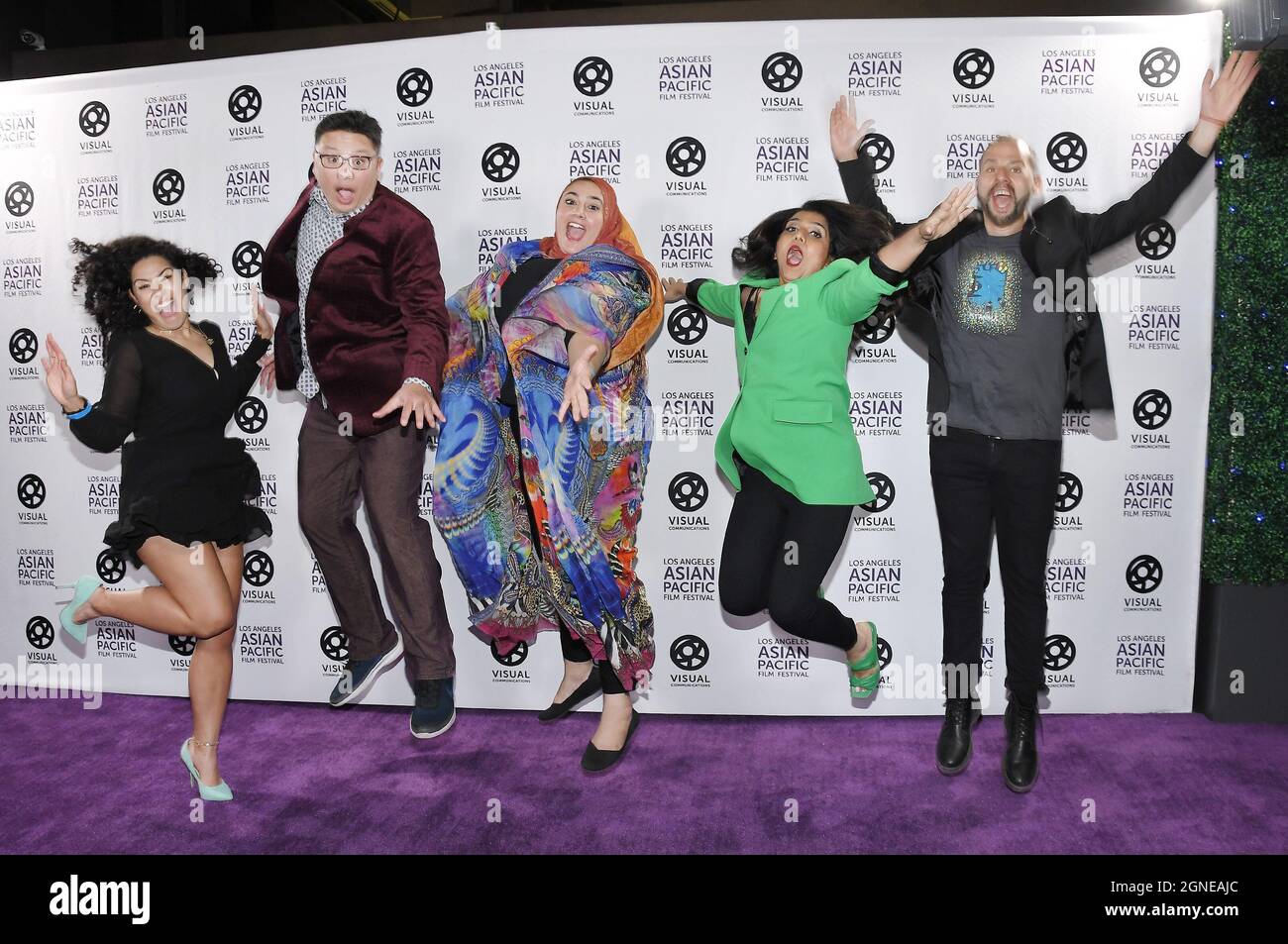 (L-R) Editor Jesi Rojas, Producer Paul V. Seetachitt, Director Iman K ...