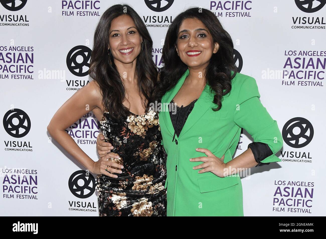 Los Angeles, USA. 24th Sep, 2021. (L-R) Natasha Chandel and Aizzah ...