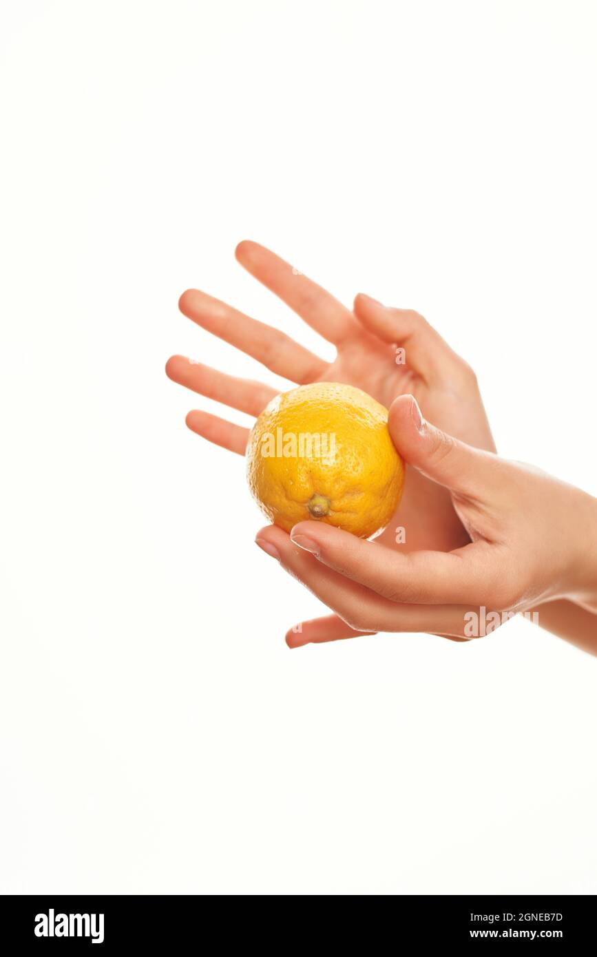 vegetables in hands healthy food kitchen lifestyle Stock Photo - Alamy