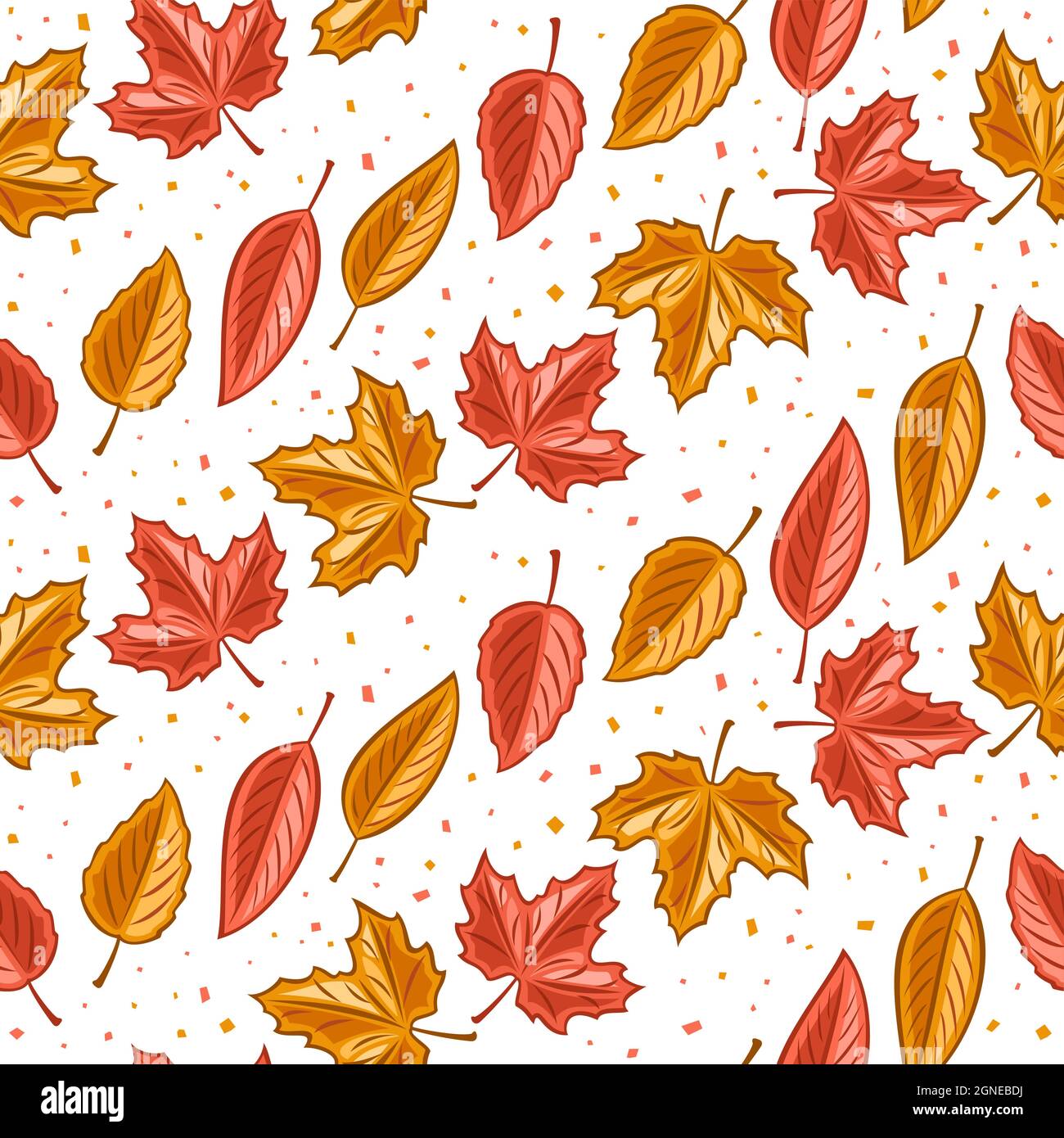 Repeating Leaf Background