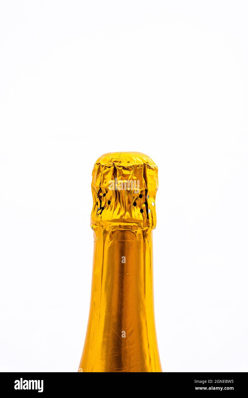 Bottleneck Champagne, Prosecco or Sparking Wine Stock Photo - Alamy