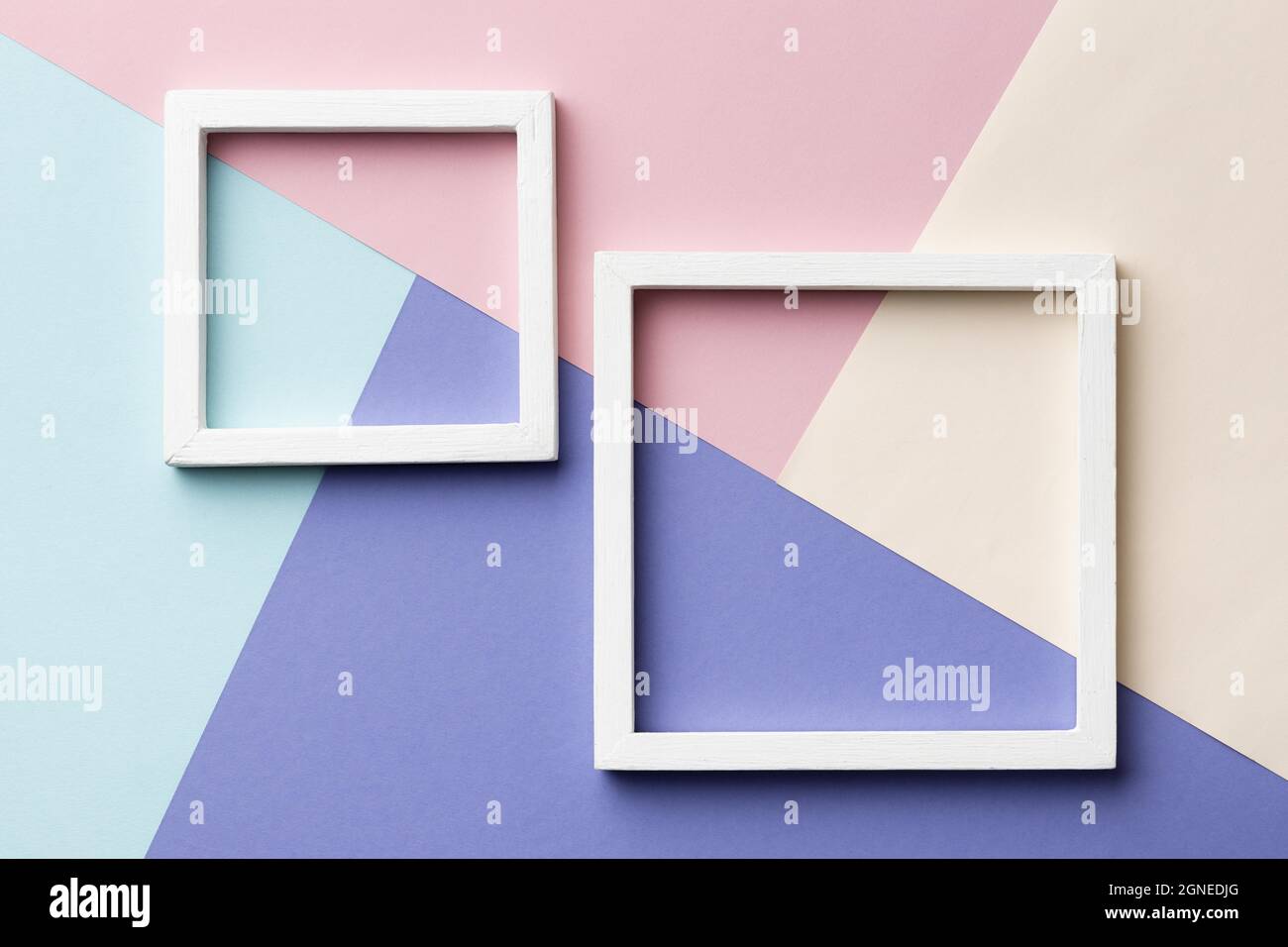 flat lay frames colorful background. High quality and resolution ...
