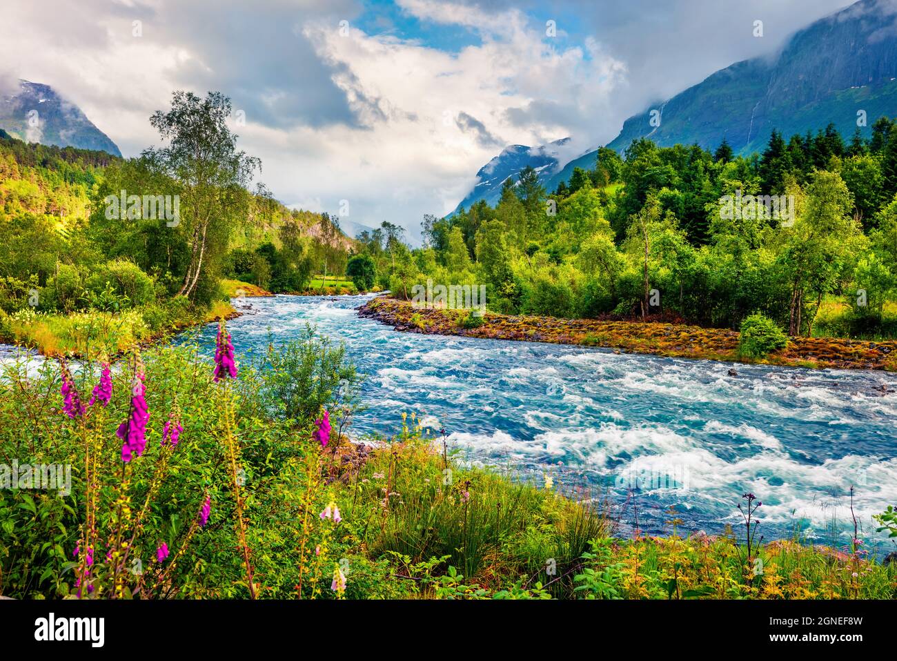 Loelva river hi-res stock photography and images - Alamy