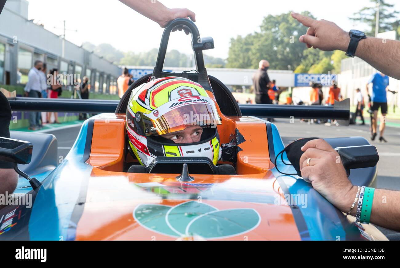 Vallelunga, italy september 19th 2021 Aci racing weekend. Race car ...