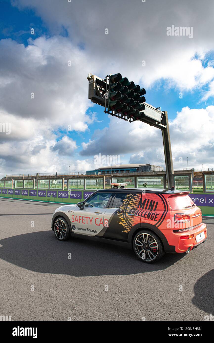 Vallelunga, italy september 19th 2021 Aci racing weekend. Mini Cooper ...