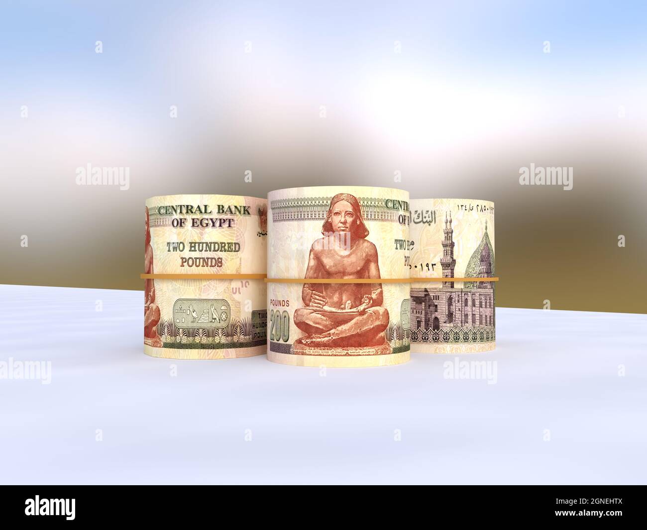 200 egyptian pounds hi-res stock photography and images - Alamy