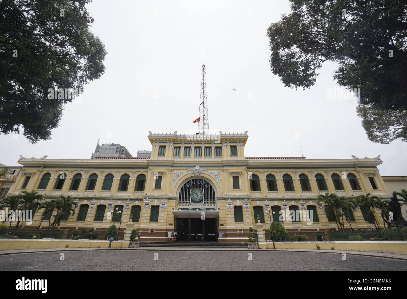 Saigon post office in Ho Chi Minh city southern Vietnam Stock Photo - Alamy