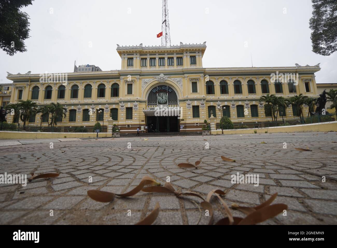 Saigon post office in Ho Chi Minh city southern Vietnam Stock Photo - Alamy