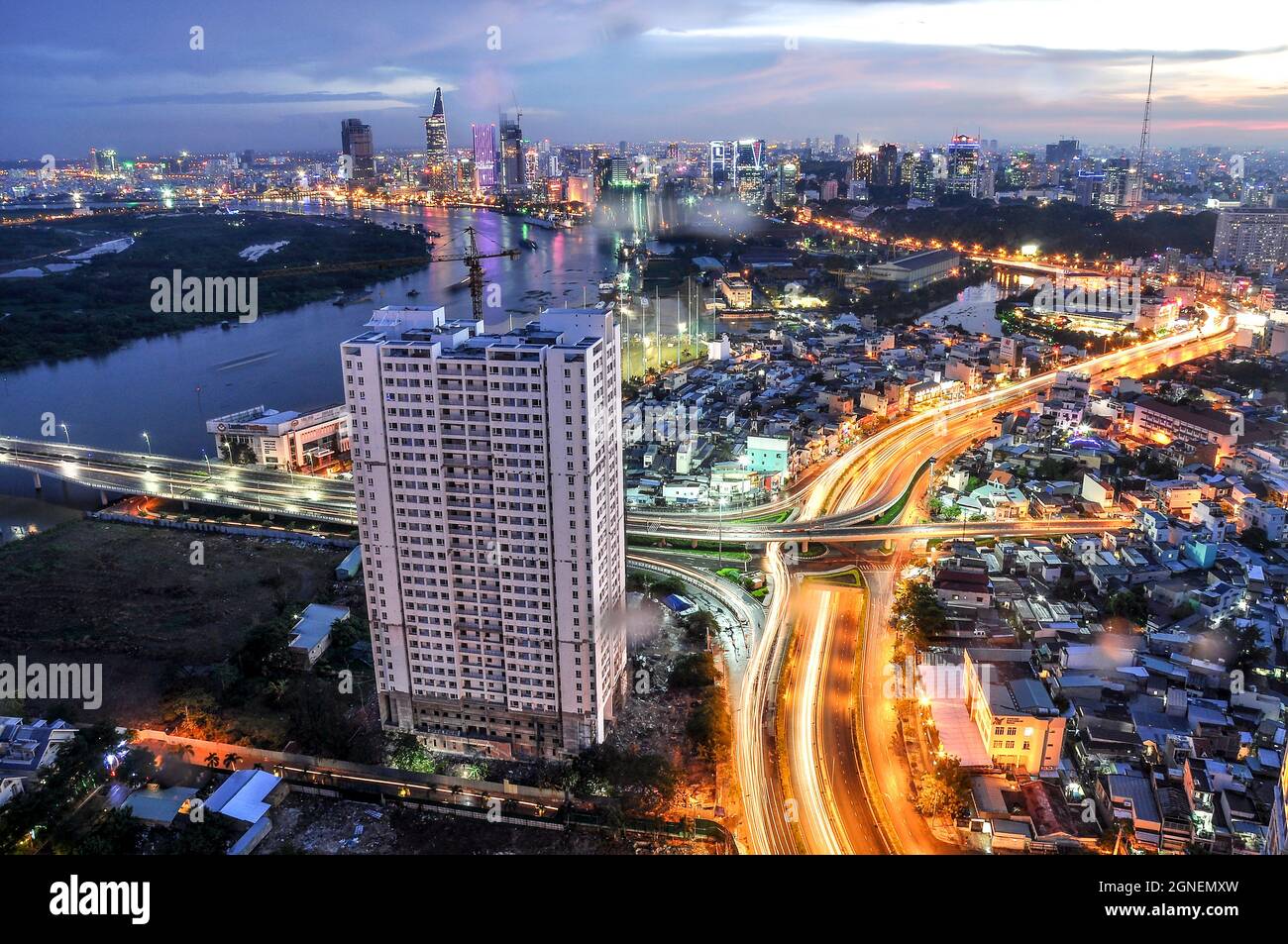 Ho Chi Minh city in southern Vietnam Stock Photo - Alamy