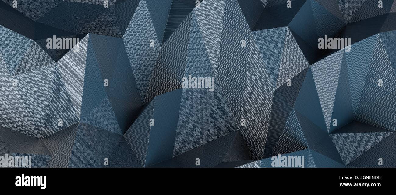 Abstract 2d illustration of a bumpy surface shaped like a triangle ...