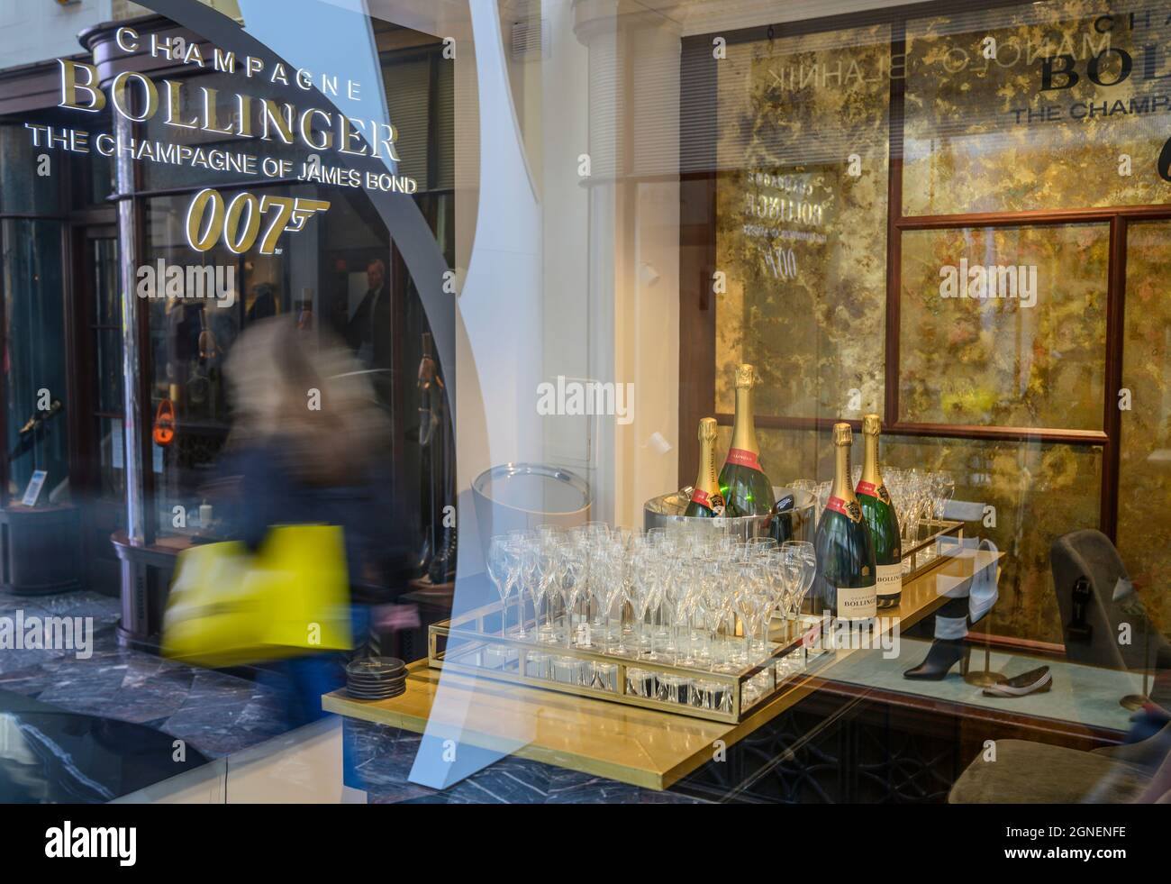 24 September 2021. James Bond 007 themed No Time to Die interior at ...